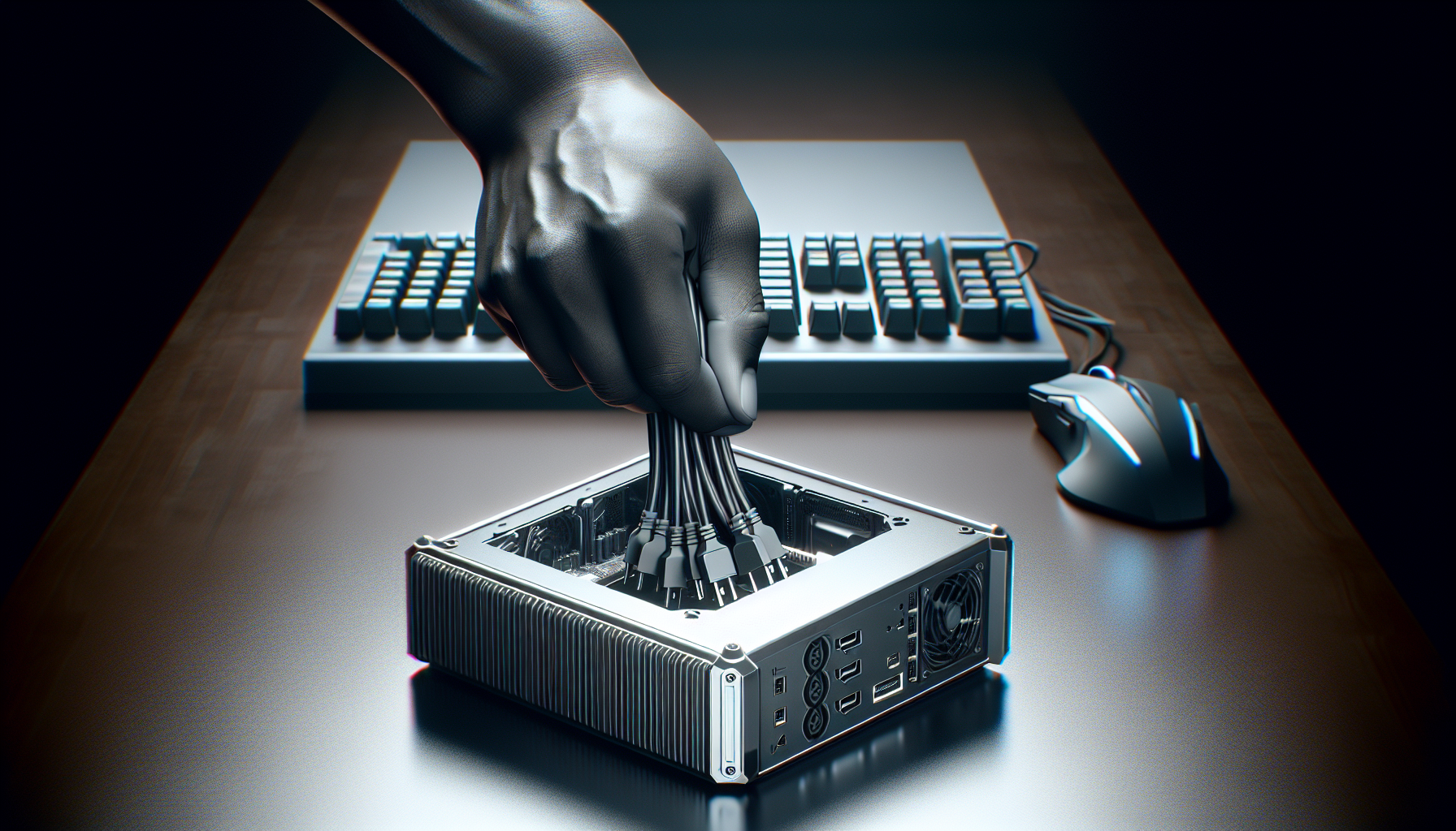 Where to plug monitor into gaming pc | BPC Technology