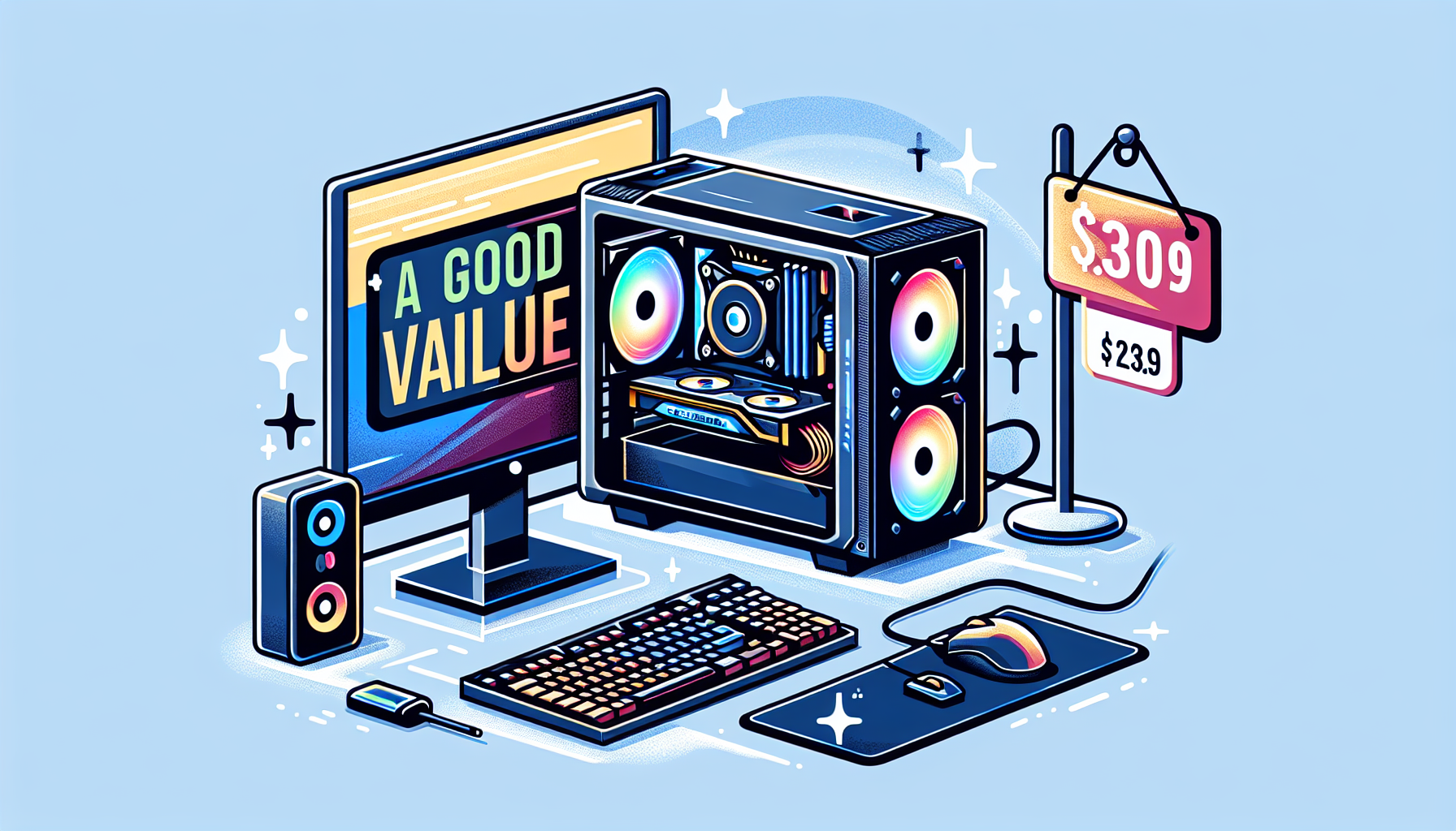 How much is a decent gaming pc | BPC Technology