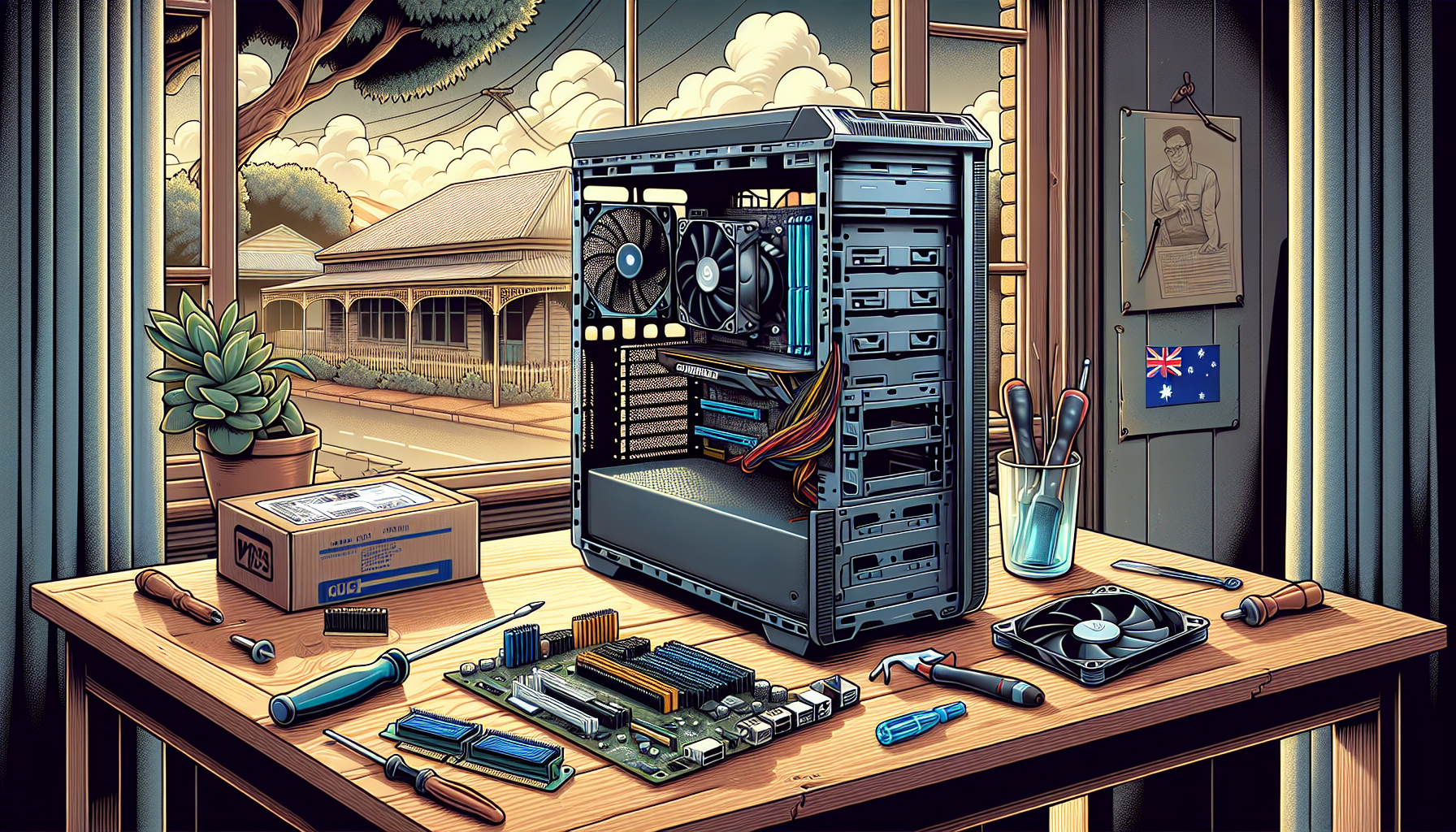 How to build a gaming pc Australia | BPC Technology